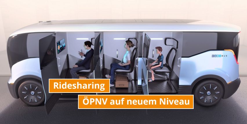 Ridesharing statt Bummelbusse - ÖPNV auf neuem Niveau - Die STADTGESTALTER